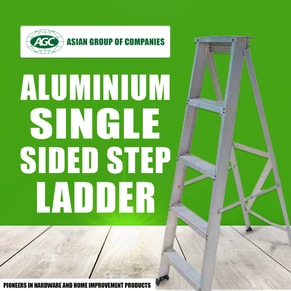 ALUMINIUM SINGLE SIDED STEP LADDER