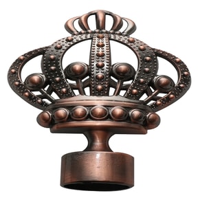 CROWN CURTAIN END CAP